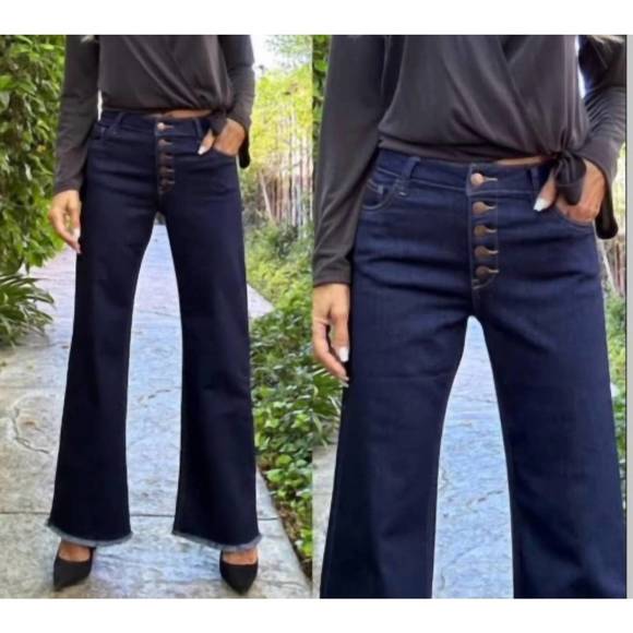 BEVY FLOG | Pants & Jumpsuits | New Bevy Flog Michelle Denim In Denim ...